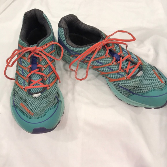 Merrell | Shoes | Merrell Sneaker Eggshell Blueaqua Eucsfh | Poshmark